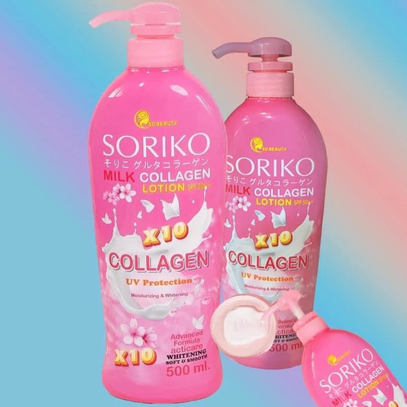Soriko Collagen Lotion 500ml | La Belleza AU Skin & Wellness