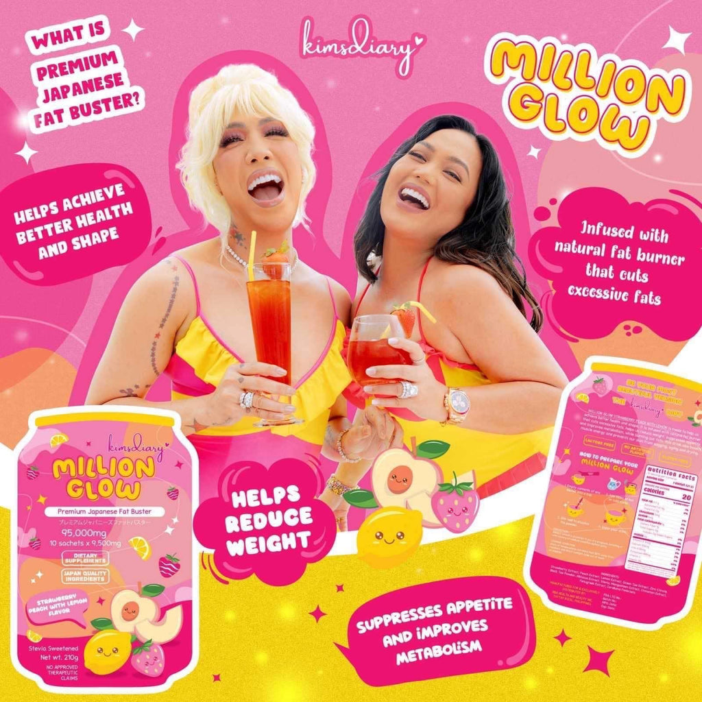 Kims Diary Million Glow 10s La Belleza AU Skin Wellness Kims Diary Million Glow 10s La Belleza AU Skin Wellness