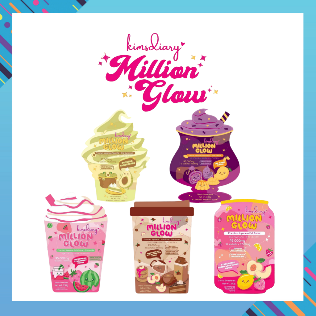 Kims Diary Million Glow 10s La Belleza Au Skin Wellness
