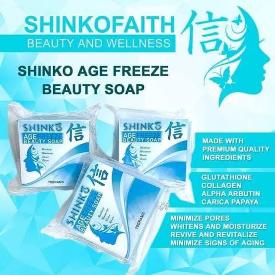 Shinko Age Freeze Beauty Soap | La Belleza AU Skin & Wellness