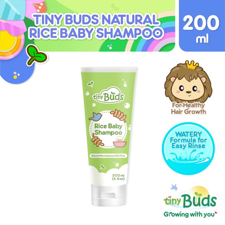 Tiny Buds Rice Baby Shampoo 200ml | La Belleza AU Skin & Wellness
