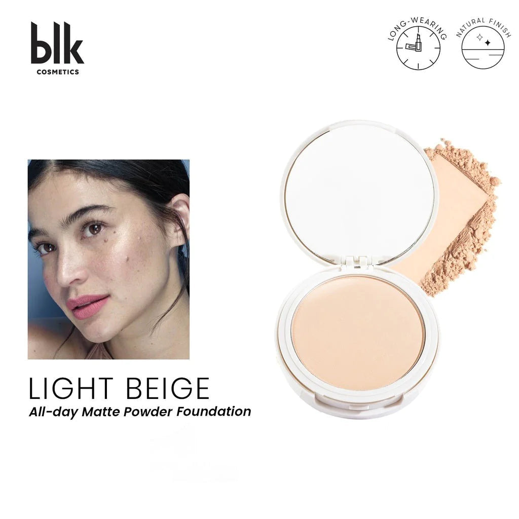 BLK All-Day Matte Powder Foundation SPF15 | La Belleza AU Skin & Wellness