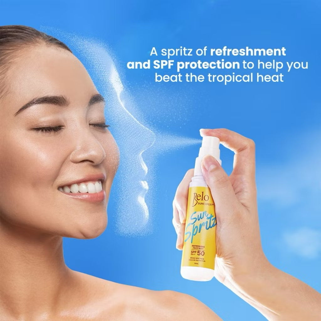 Belo SunExpert Sun Spritz Refreshing Sunscreen Mist SPF50 50ml | La ...