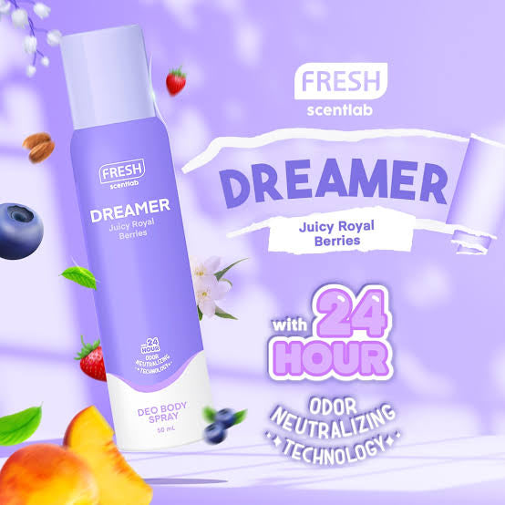 FRESH Scentlab Deo Body Spray 50ml | La Belleza AU Skin & Wellness