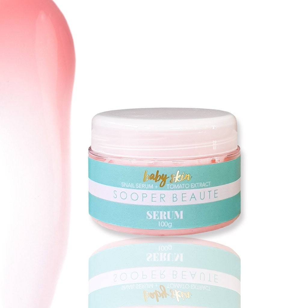 Sooper Beaute Baby Skin Snail Serum + Tomato Extract Tub 100g | La ...