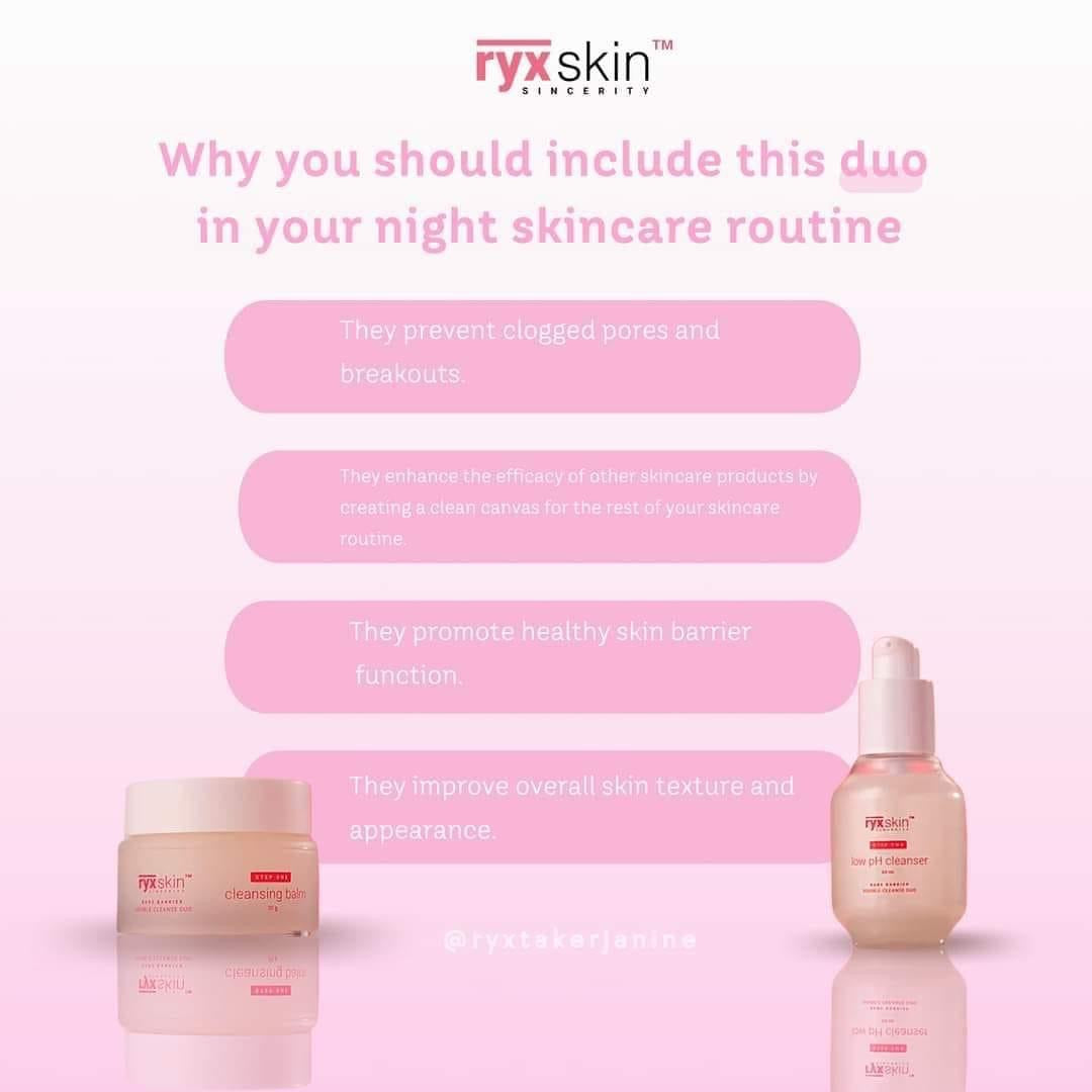 Ryx Skinsincerity Bare Barrier Double Cleanse Duo (exp 06/2025) | La ...