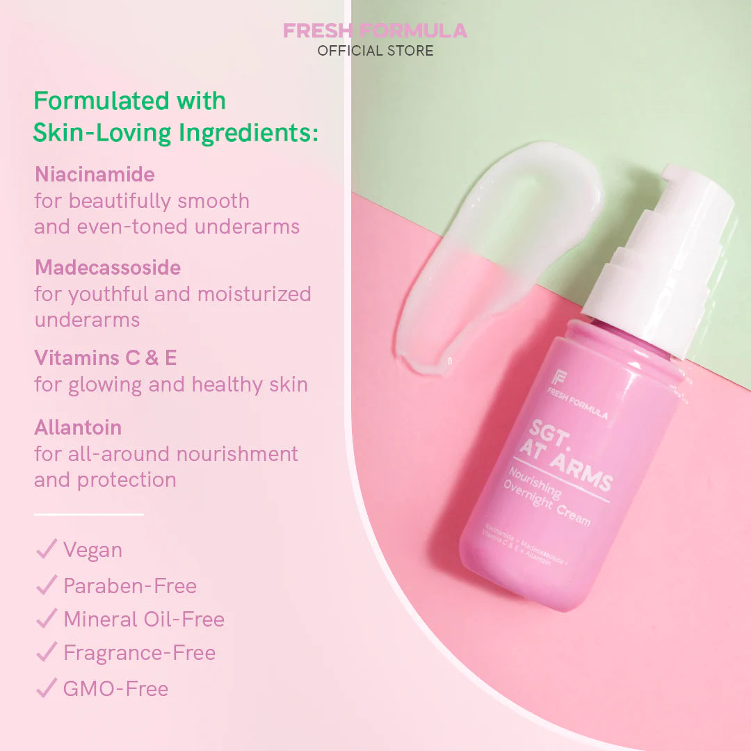 Fresh Formula Sgt. at Arms Overnight Cream 30ml | La Belleza AU Skin ...