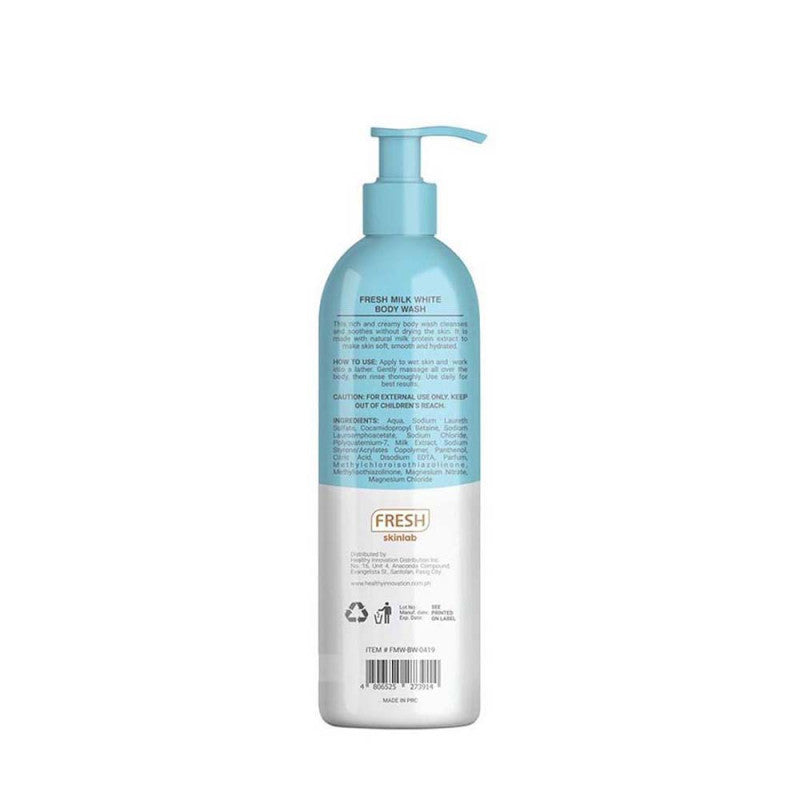 Fresh Skinlab Milk White Body Wash 250ml | La Belleza AU Skin & Wellness