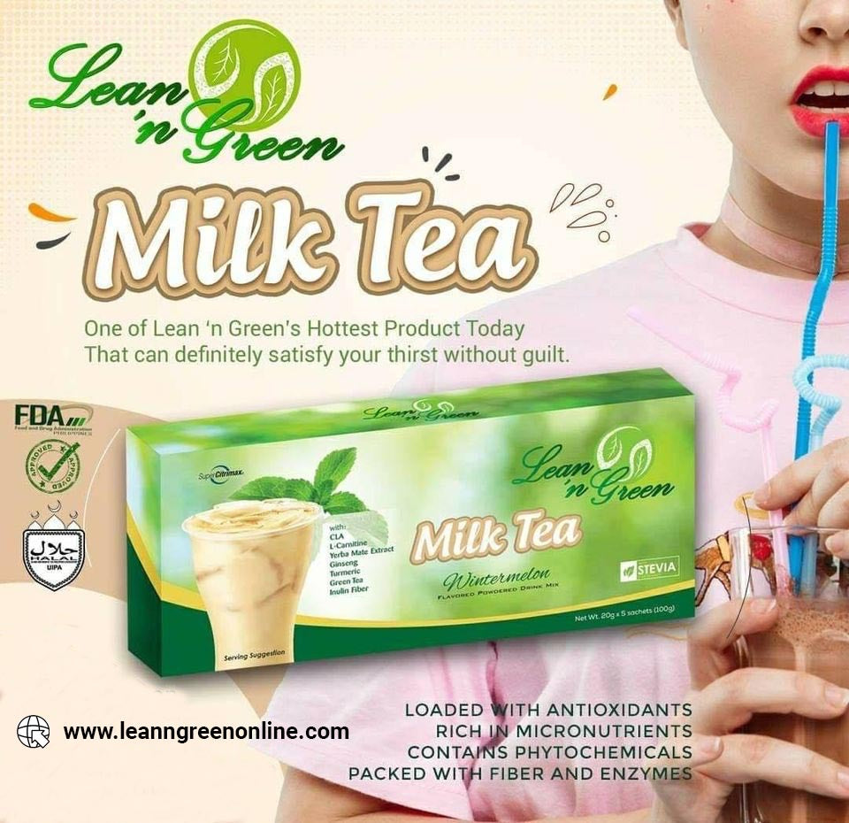Lean N Green Milk Tea 5s | La Belleza AU Skin & Wellness
