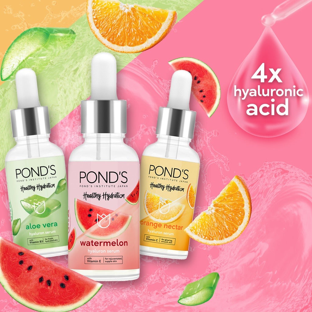 Pond's Healthy Hydration Watermelon Hyaluron Serum 30g | La Belleza AU ...